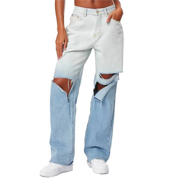 The Kript | Jeans | New The Kript Ocean Washed Straight Jean In Blue ...